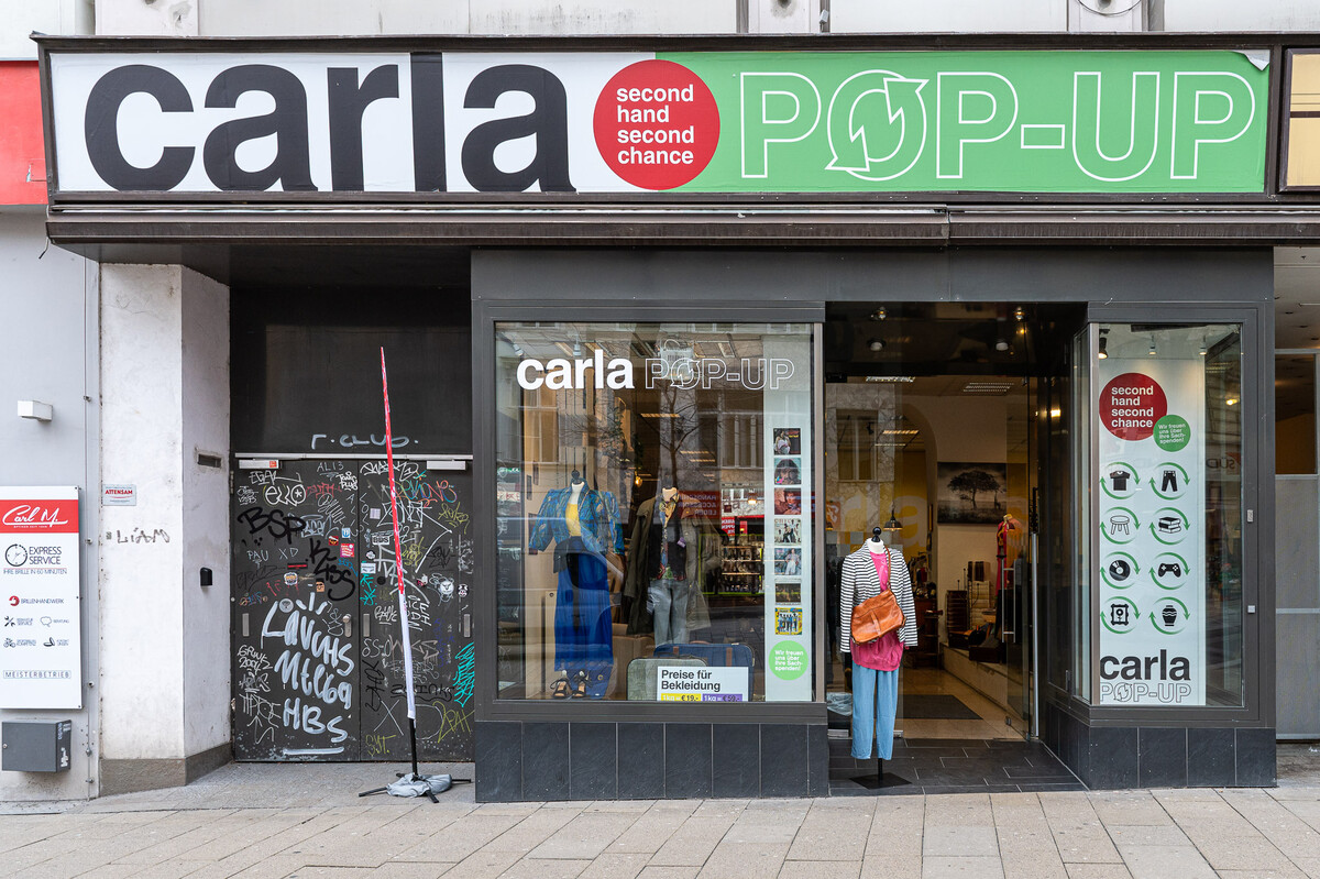 Das carla pop-up mariahilf bleibt noch!: Carla Wien