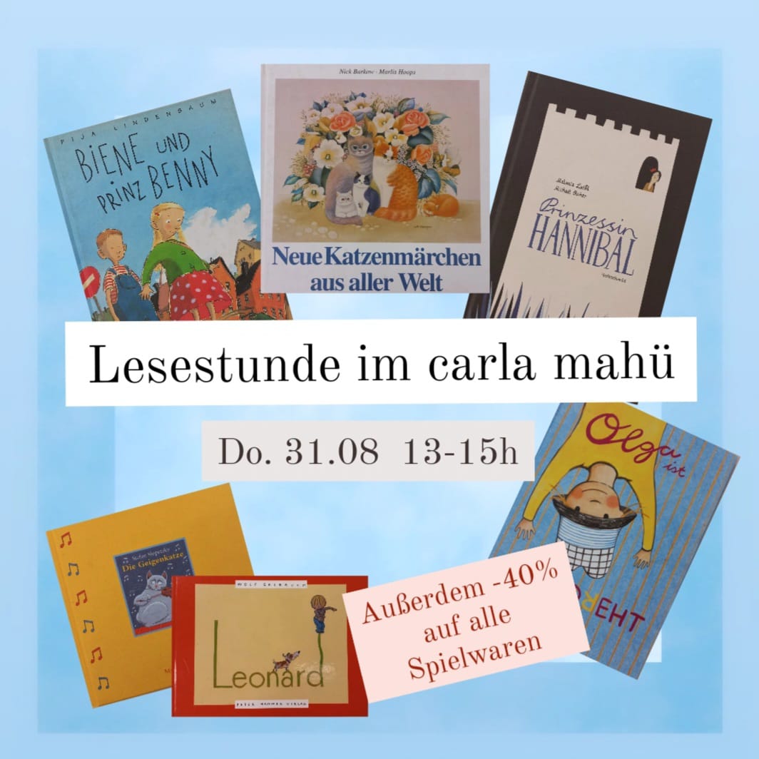 Lesestunde für Kinder und Prozentaktion im carla pop-up mariahilf ...